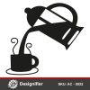 Coffee Cup Art AC0022, DXF File Ready to Cut by Laser Cutter, Plasma ...