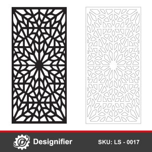 Morocco Decorative Privacy Screen LS0017, CDR SVG File Ready To Cut By ...