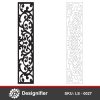 Decorative Screen Pattern LS0027, DXF SVG File Ready For Cutting with ...