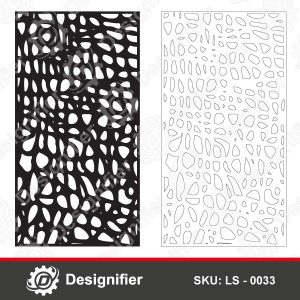 Cells Privacy Screen DXF LS0033, SVG CDR File Ready To Laser Cut And ...