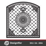Mandala Single Door DXF GA0004, CDR SVG File Ready For Laser Cut And ...