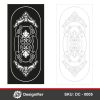 Scrolls Decorative Ornament DXF DC0005, CDR SVG File For Engraving ...