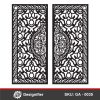 Lotus Flower Gate DXF GA0035, CDR SVG Vector File For Laser And Plasma ...