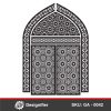 Islamic Mosque Gate DXF GA0042, CDR SVG File For Laser, Plasma, And ...