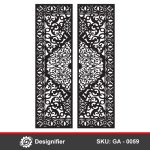 Classic Square Mandala Gate DXF GA0059, CDR File For Laser Cut Plasma ...