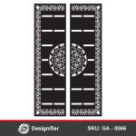Floral Mandala Gate DXF GA0066, CDR File Ready For Laser, CNC Plasma ...